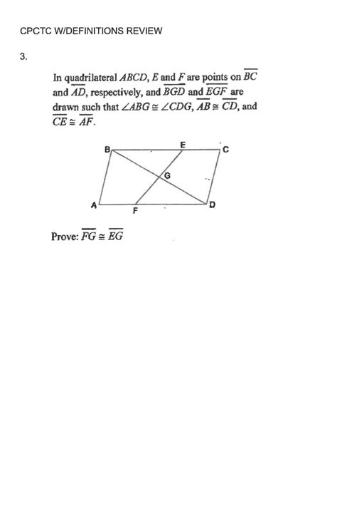 Geometry Proofs Cpctc With Definitions Rmathhelpers Geometry Proofs Cpctc With Definitions Rmathhelpers