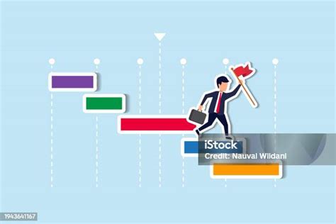 project management waterfall gantt chart to track complete tasks and workflow to deliver or