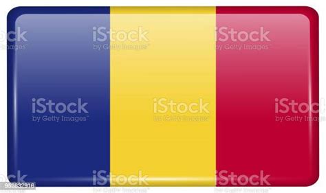 반사 빛으로 냉장고에 자석의 형태로 루마니아 깃발 벡터 0명에 대한 스톡 벡터 아트 및 기타 이미지 0명 곡선 공단 Istock