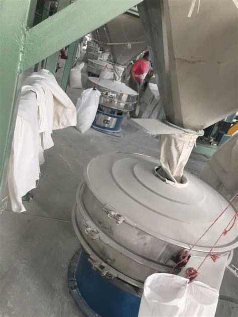 Round Sieving Machine Salt Solid Liquid Vibro Sieve Separator Screen