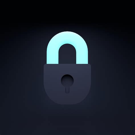 Premium Photo Key Lock Icon Data Protection 3d Render Illustration
