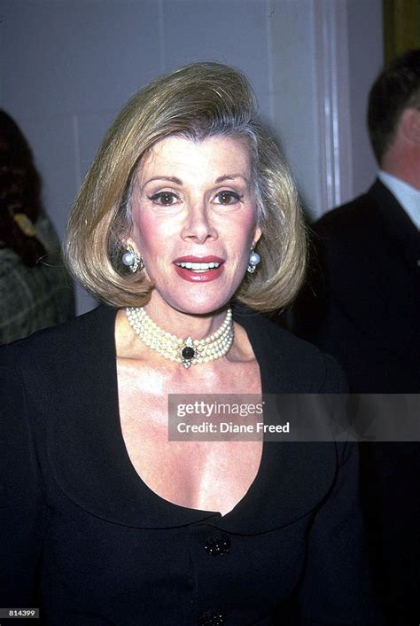 Joan Rivers News Photo Getty Images