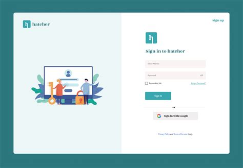 Dashboard Login Screen On Behance