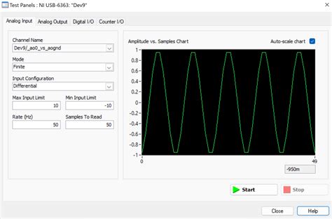 Performing Analog Output Software Timed Waveform Generation In Labview Ni