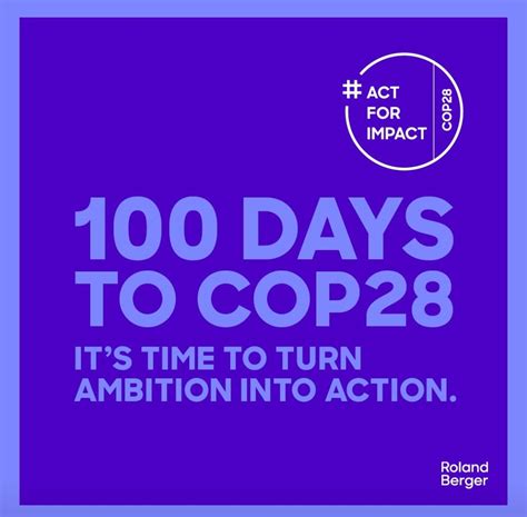 Hannah Mareen Zuehlke On Linkedin Cop28 Rolandberger Actforimpact
