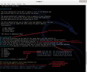 Social Engineering Toolkit Set Shell Reversetcp Via Spoofed Web Page