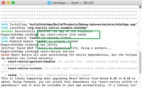 Incompatible With React Native Autolinking React Native V060 · Issue 2460 · Realmrealm Js