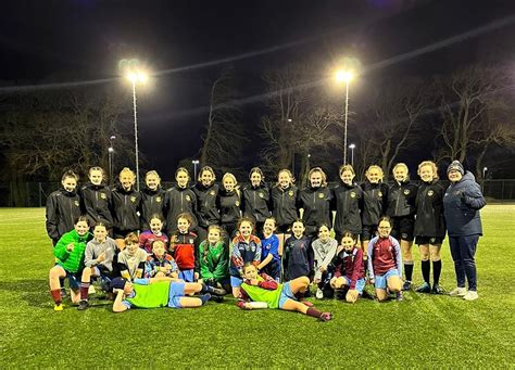 Mervue United Fc Mervue United U11 12 Girls Got The Oppourtunity To Meet Ann Carr Regan And
