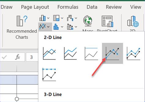 How To Make A Line Chart With Markers ExcelNotes