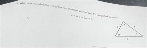 Solved A 6 B 5 C 4 Chegg Com