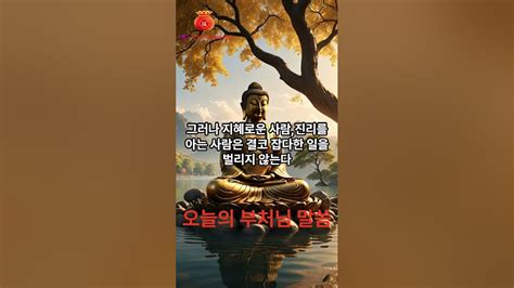 부처님말씀224마음공부부처님명언부처님의지혜 Youtube
