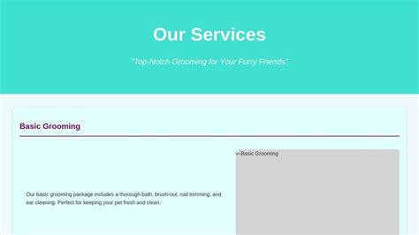 Abba Dabba Dawg Sevices Page