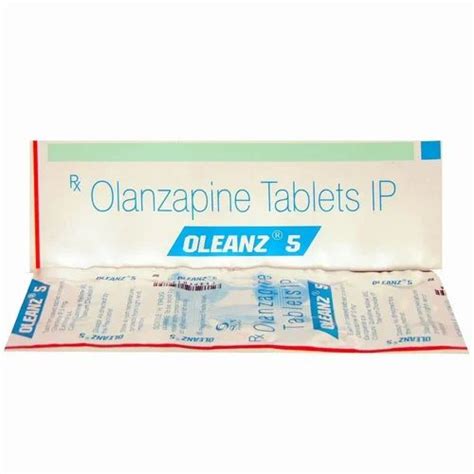 Oleanz 25 Olanzapine Tablet Ip At ₹ 113box Olanzapine Tablets In