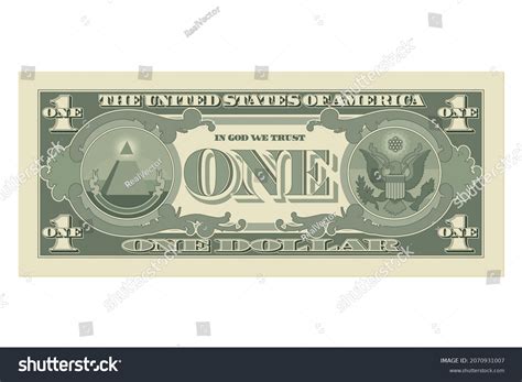 One Dollar Bill Back