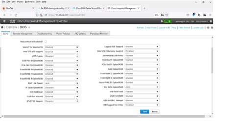 Solved Dna Cluster Port Config Cisco Community