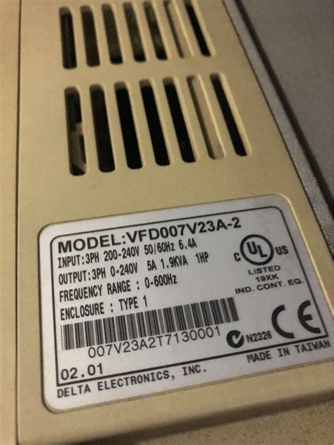台达变频器vfd007v23a 2 Vfd V075kw议价虎窝淘