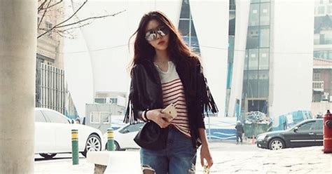 임희정 보그걸 망사스타킹 디스트로이진 파격 패션에 이기적인 각선미까지