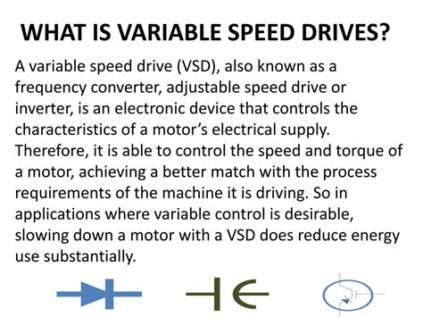 PPT VARIABLE SPEED DRIVES PowerPoint Presentation Free Download ID