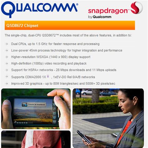 Qualcomm Starts Shipping First Dual Core Snapdragon Chipset Running At 1 2 GHz