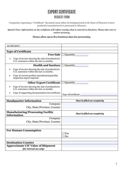 14 Export Certificate Templates Free Certificate Templates In Ms Word Excel And Pdf Formats