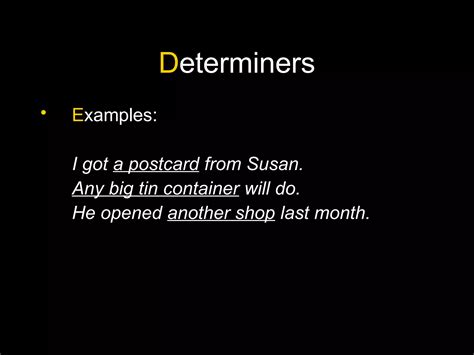 Determiners Ppt