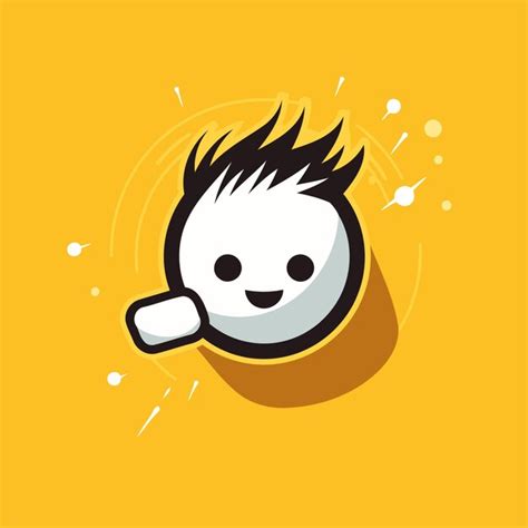 Premium Vector Smiling Boy With Magnifying Glass On Yellow Background