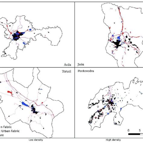 Different Patterns Of Density And Compactness In Intermediate Cities Download Scientific Diagram