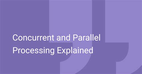 Concurrency And Parallelism