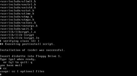 The Unix Legacy Постинсталляционная настройка Atandt Unix System V Release 4