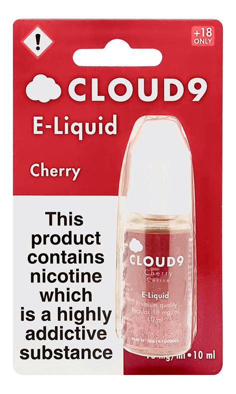 Cherry E Liquid Vape Juice Flavour Online Cloud9