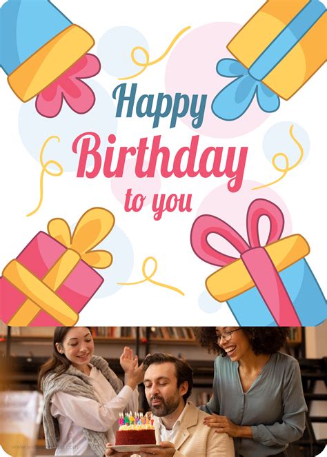 Birthday T Card Templates For Word Edit Print And Send