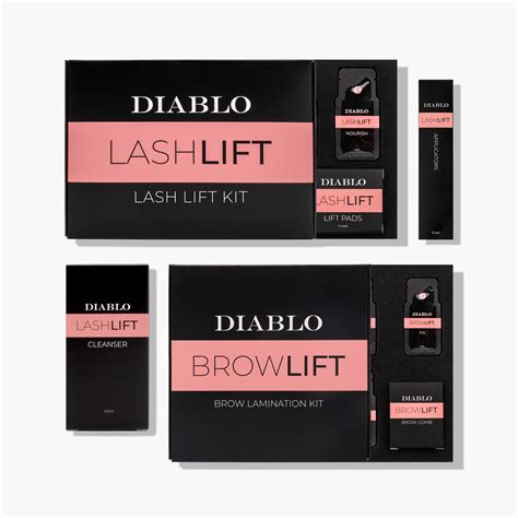 Lashlift Browlift Duo Diablo Cosmetics