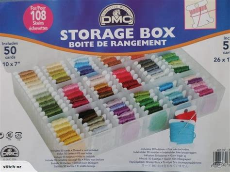 Dmc ~ Storage Floss Box Millymac Supplies
