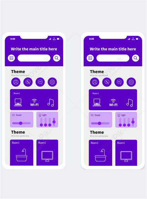 mobile interface personal user ui mobile terminal template template image picture free download