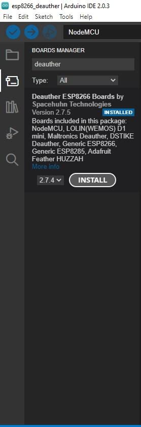 Deauther Com Nodemcu Esp 12e Blog Eletrogate