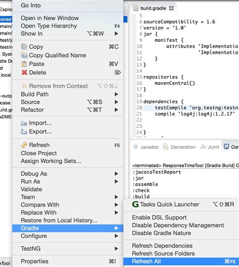 在eclipse中使用gradle构建问题小结using Dependency Catalogs Requires The
