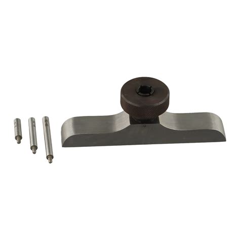 Buyisi 1pcs Depth Gage Bottom Base Depth Dial Indicator Base Depth Micrometer Stand 10317mm