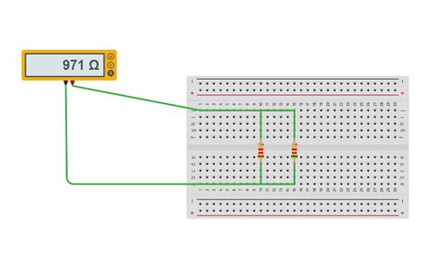 Circuit Design 3 Parallel Combination Tinkercad