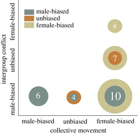 Sex Bias In Intergroup Conflict And Collective Movements Among Social