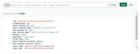 Data Explorer Showing Wrong Result M001 Mongodb Basics Mongodb