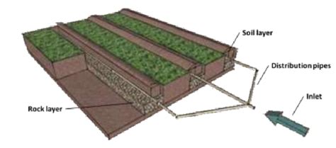 Representation Of Leach Field Composed By Three Trenches Download Scientific Diagram