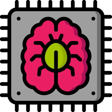 Computer Chip Basic Miscellany Lineal Color Icon