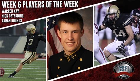 Week 6 Review 2015 League News