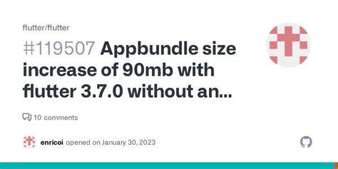 Appbundle Size Increase Of Mb With Flutter Without Any Change Issue Flutter