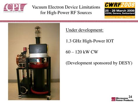 Ppt Vacuum Electron Device Limitations For High Power Rf Sources Powerpoint Presentation Id