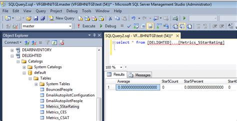 Connecting Sql Server Management Studio To Delighted Via Odbc Driver