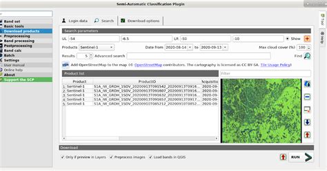 From Gis To Remote Sensing Developing The New Semi Automatic Classification Plugin 7 Sentinel