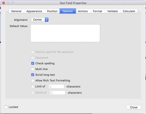 Solved Centering Words In The Text Box Pdf Interactive Adobe Product Community 11133072
