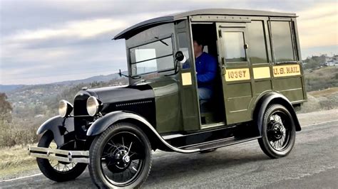 Servicing And Driving 1929 Ford Model A Mail Truck Youtube