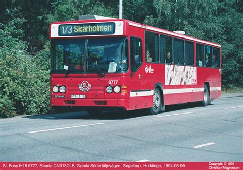 Bilder Sverige Sl Buss Sl6777 19940809